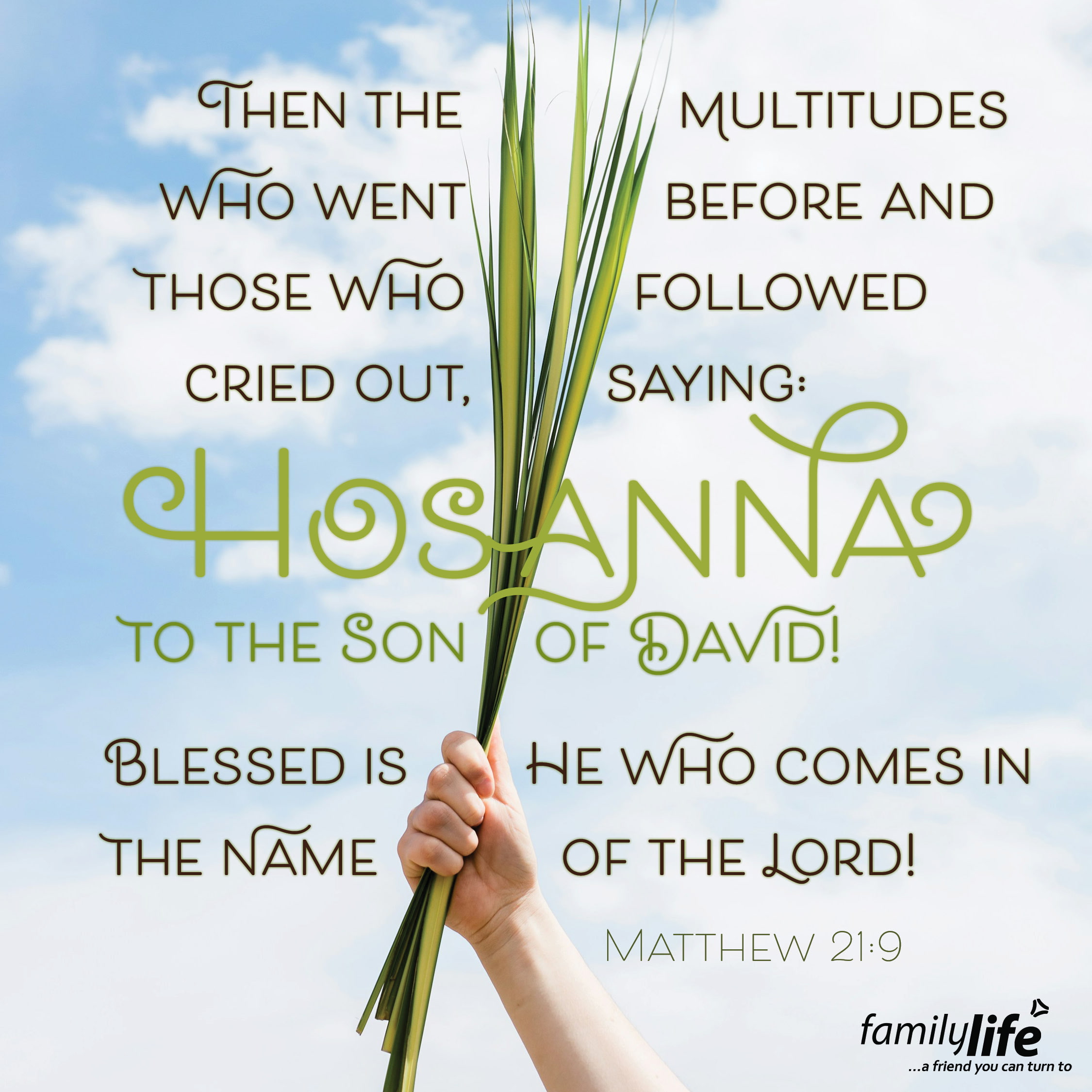 Monday, April 14, 2025 - Family Life