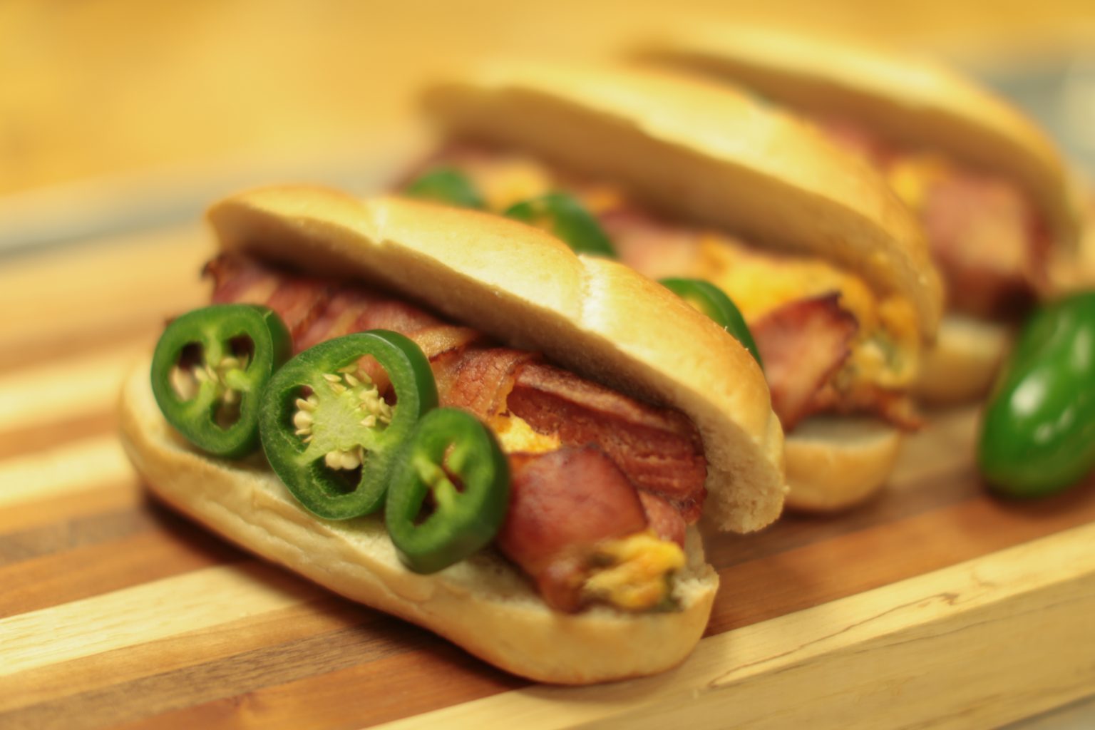 Nick's Picks Bacon Wrapped Jalapeño Popper Hot Dogs - Family Life