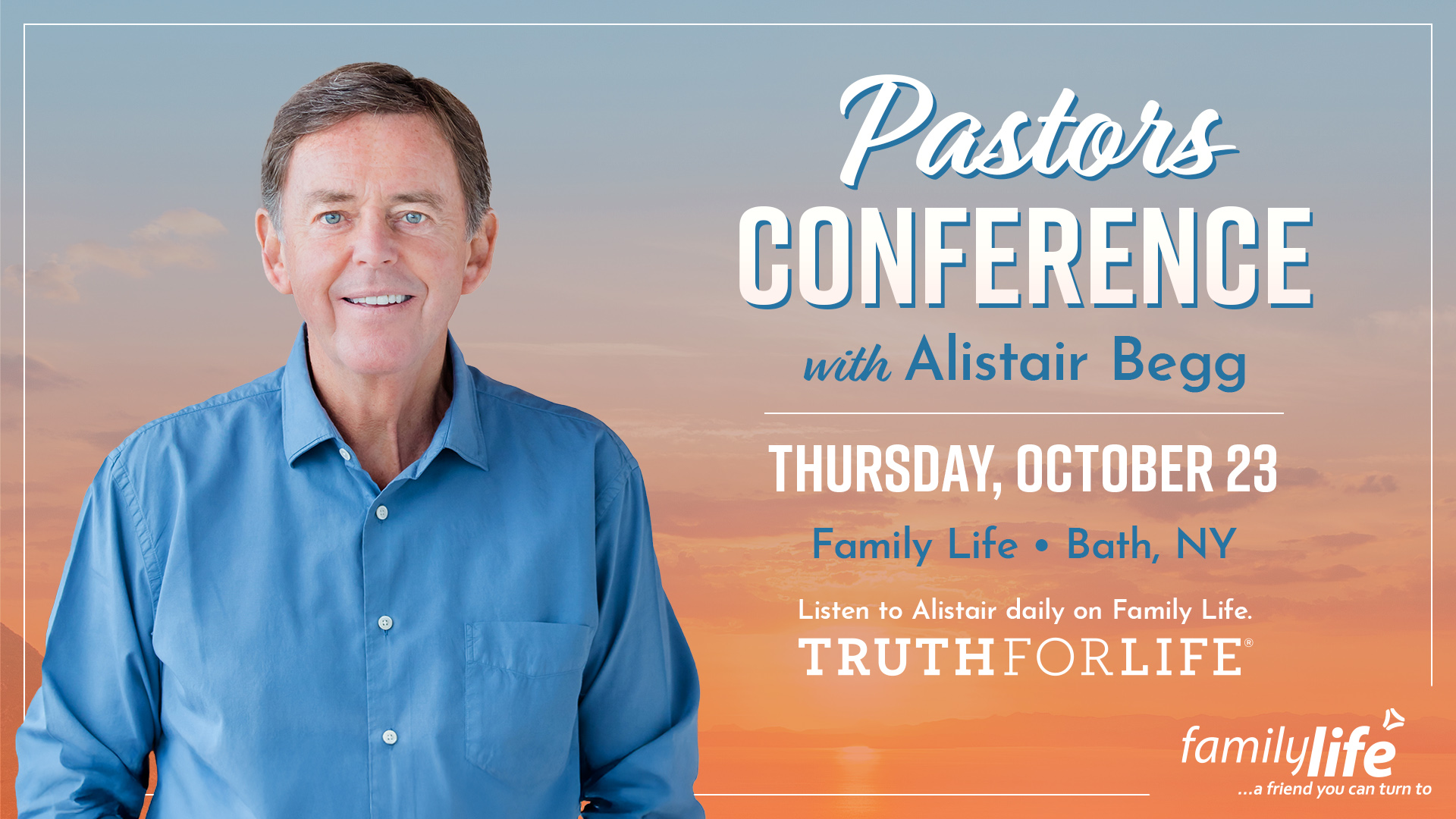 2025 Pastors Conference with Alistair Begg - Family Life